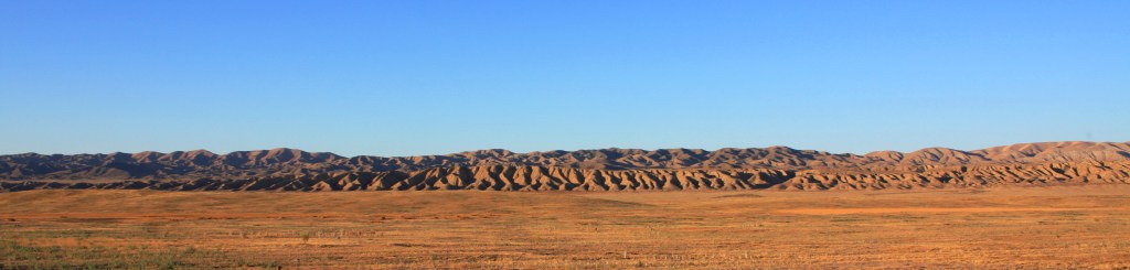 Dragon’s Back Ridge on the San Andreas Fault, Carrizo Plain National ...
