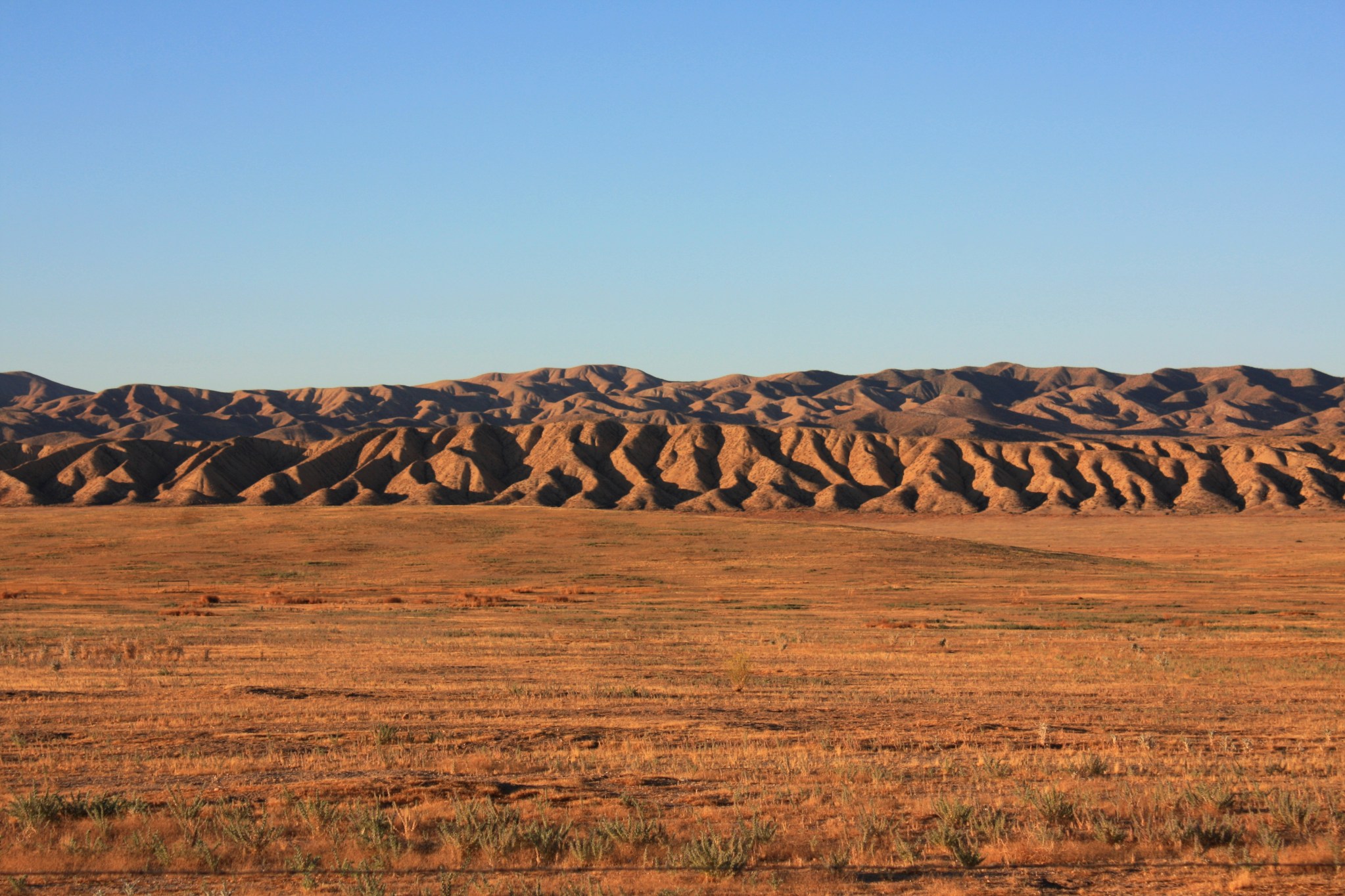 Dragon’s Back Ridge on the San Andreas Fault, Carrizo Plain National ...