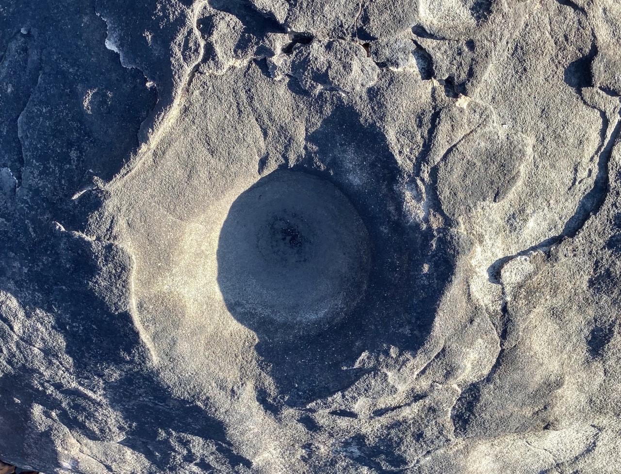 Native American Cupule Boulder Discovered | Jack Elliott's Santa ...